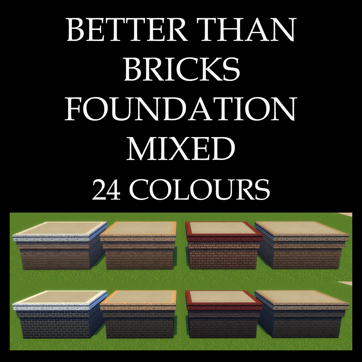 Better than Bricks Foundation Mixed - The Sims 4 Build / Buy - CurseForge