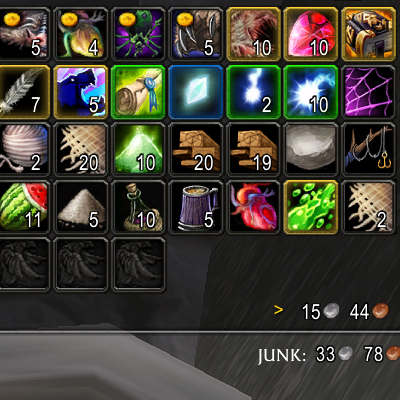 Bagnon UI Mods - Screenshots - World of Warcraft Addons - CurseForge