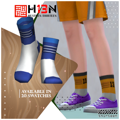 Kid's Sporty Athletic Socks - The Sims 4 Create a Sim - CurseForge