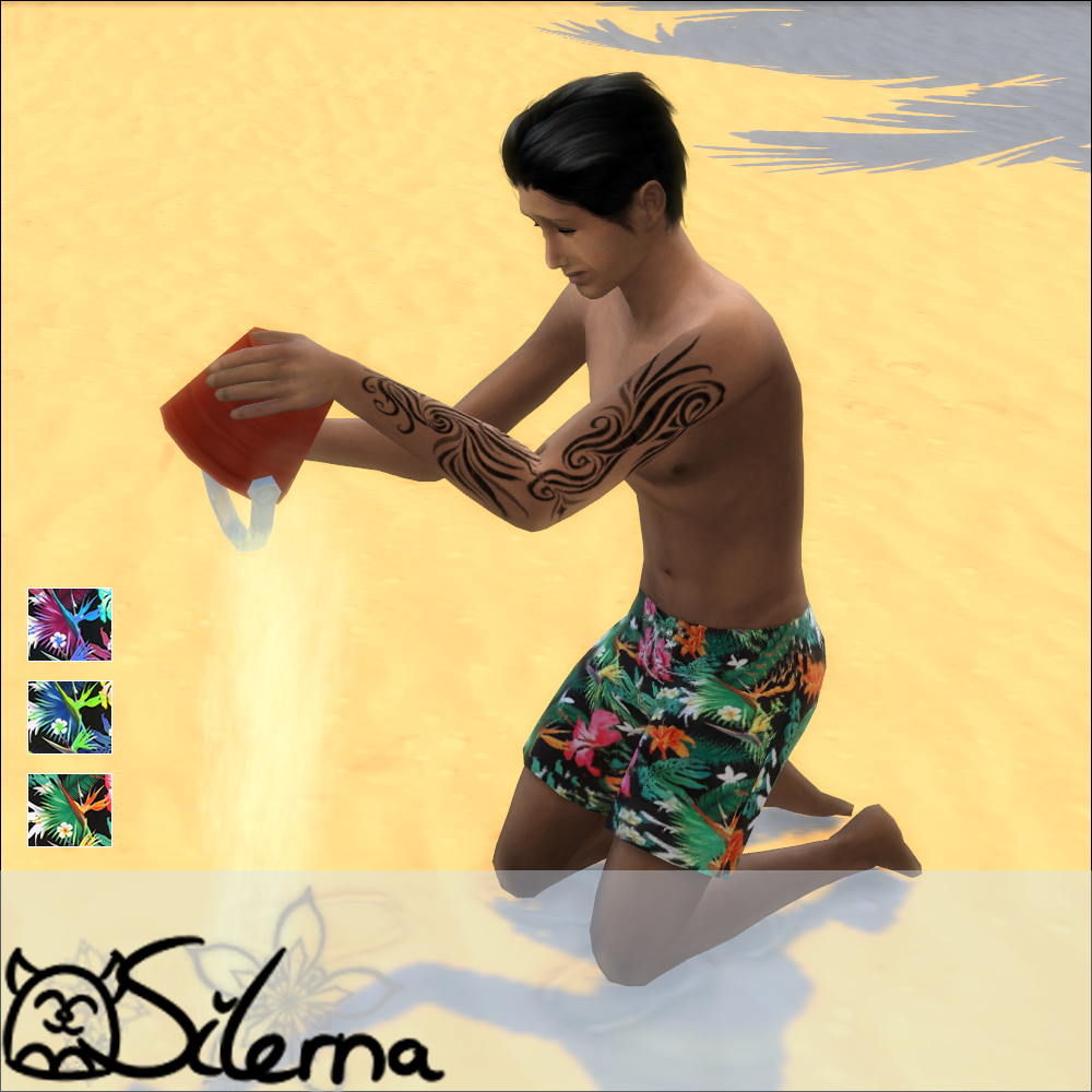 Paradise Trunks - The Sims 4 Create a Sim - CurseForge