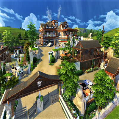 WildFire Ranch - The Sims 4 Rooms / Lots - CurseForge