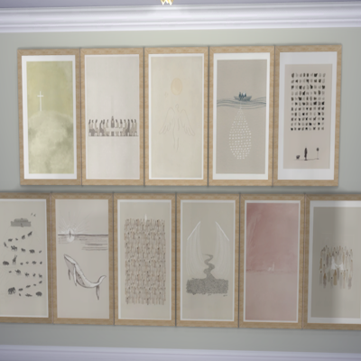 Download Minimalist Biblical Art - The Sims 4 Mods - CurseForge