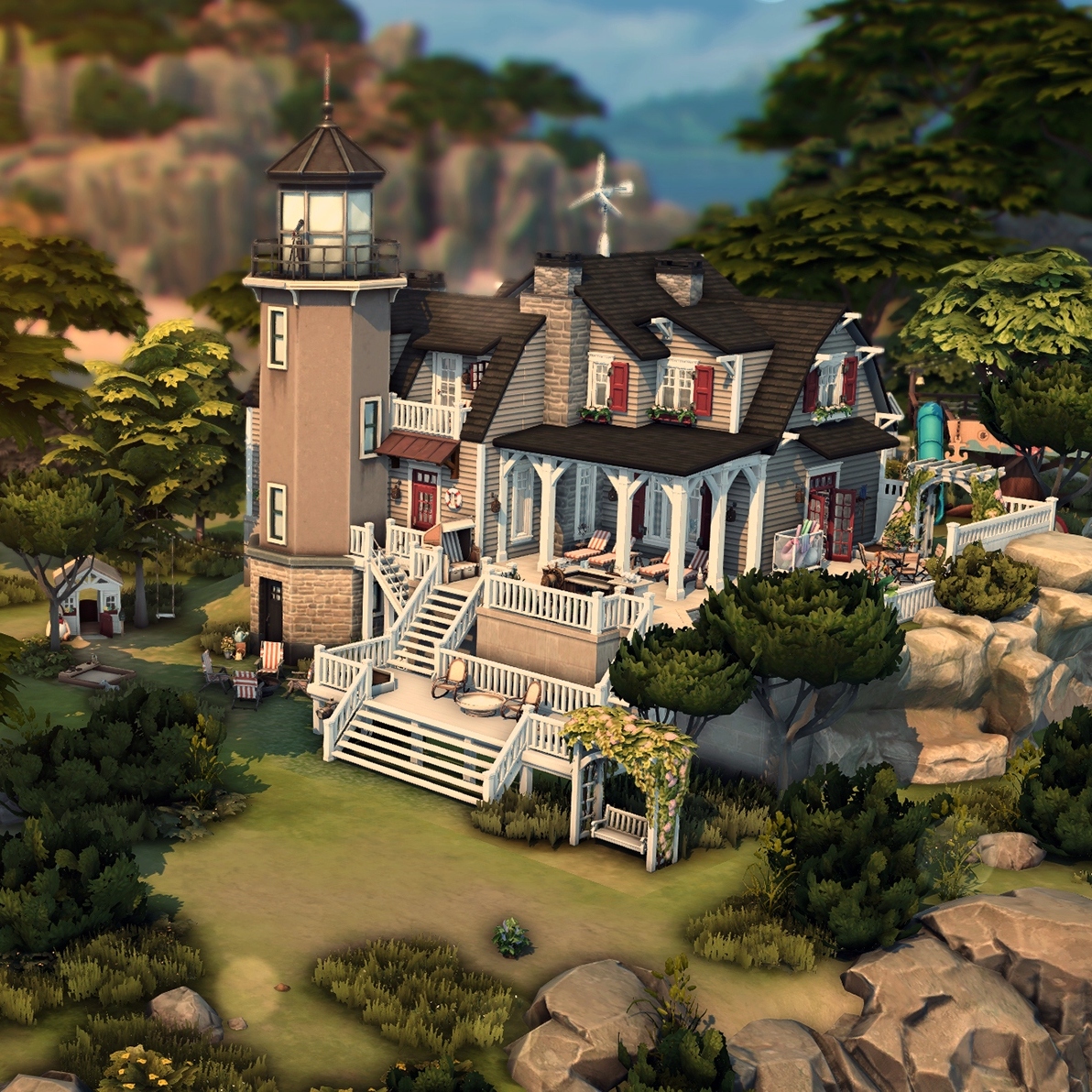Lighthouse - The Sims 4 Rooms / Lots - CurseForge