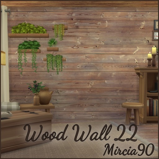 Wood Wall #22 - The Sims 4 Build / Buy - CurseForge