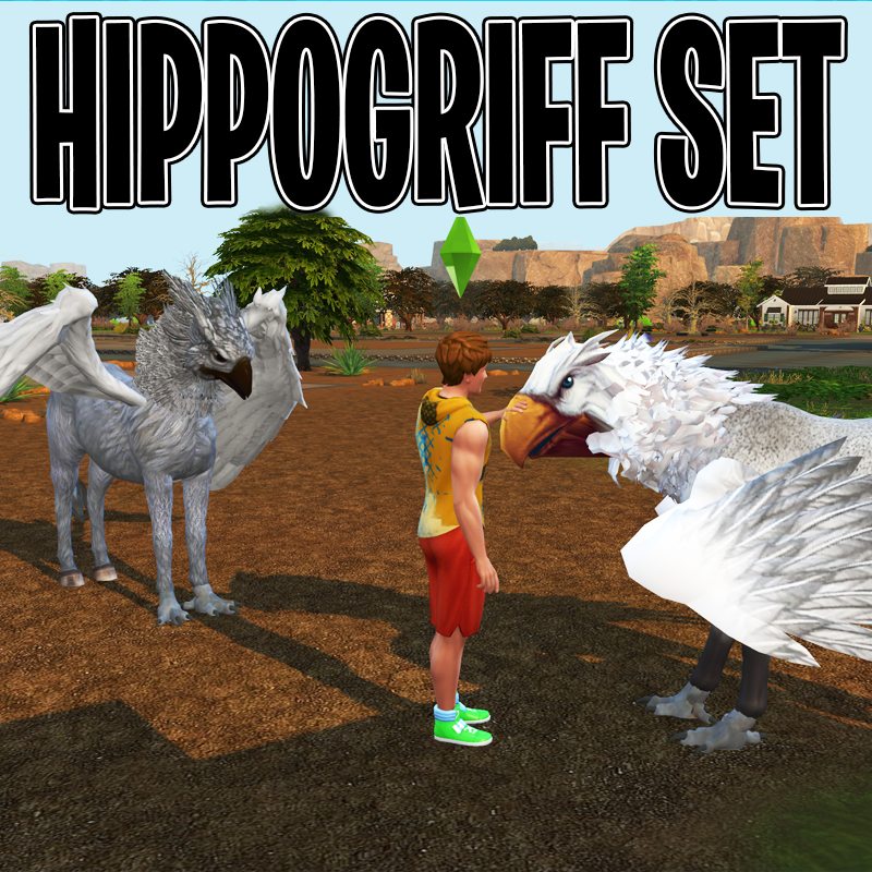 Hippogriff Set by Jochi - The Sims 4 Pets - CurseForge