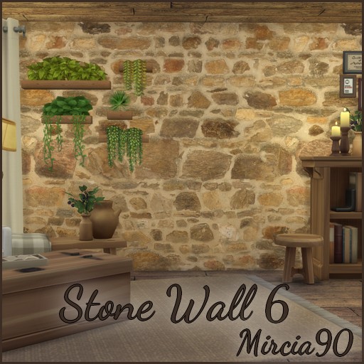 Stone Wall #6 - The Sims 4 Build / Buy - CurseForge