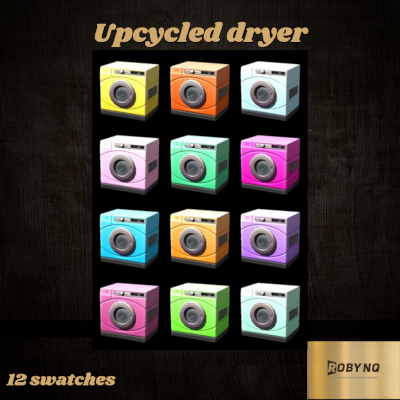 Upcycled dryer - Files - The Sims 4 Build / Buy - CurseForge