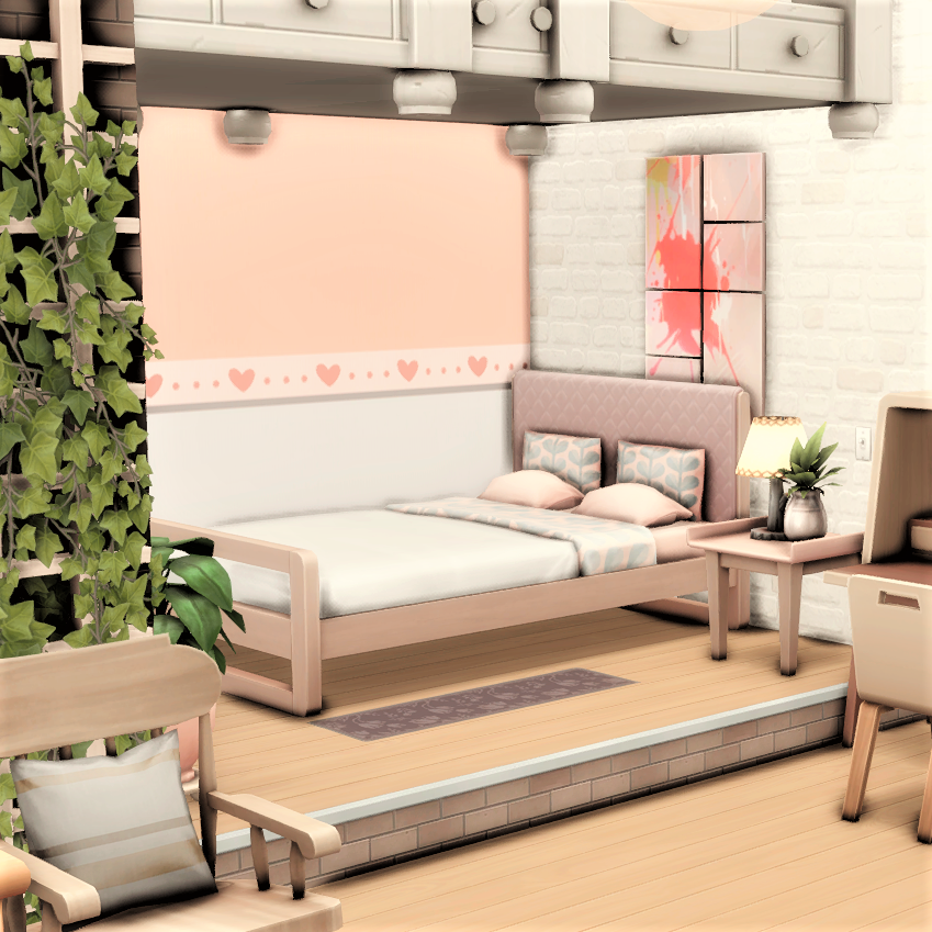 Blooming Spring - Bedroom No CC - The Sims 4 Rooms / Lots - CurseForge