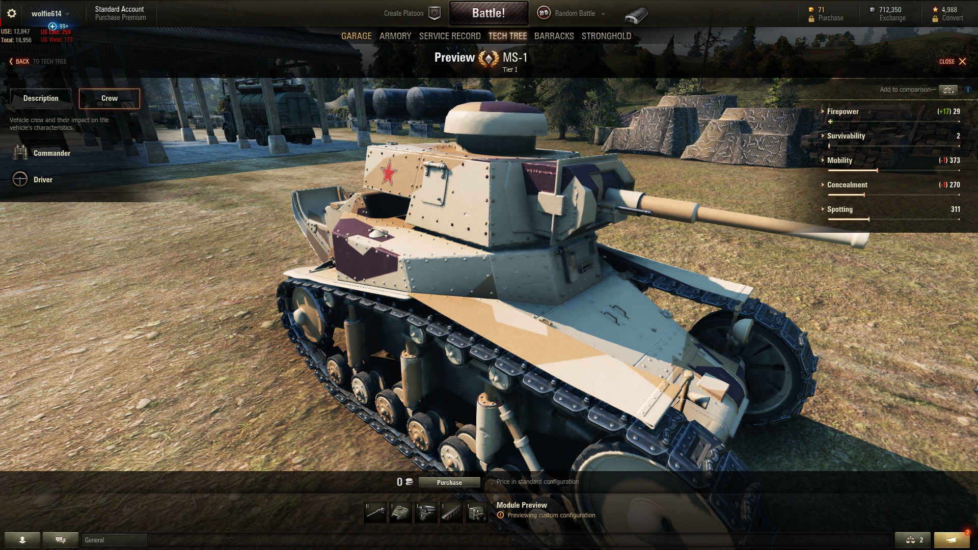 Wolfie's Russian MS-1 - World of Tanks Skins - CurseForge