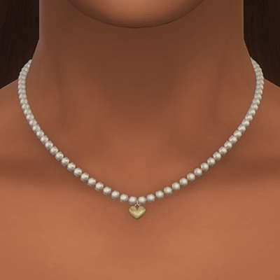 Luxe Pearl Necklace - The Sims 4 Create a Sim - CurseForge