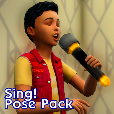 Install Sing! - Pose Pack - The Sims 4 Mods - CurseForge