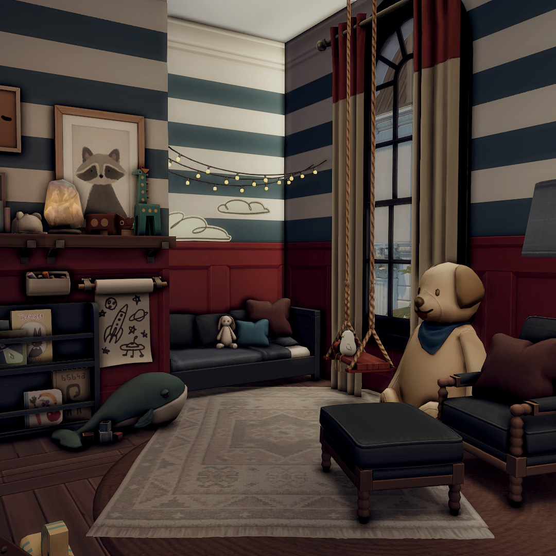 Blue And red kids bedroom - The Sims 4 Rooms / Lots - CurseForge