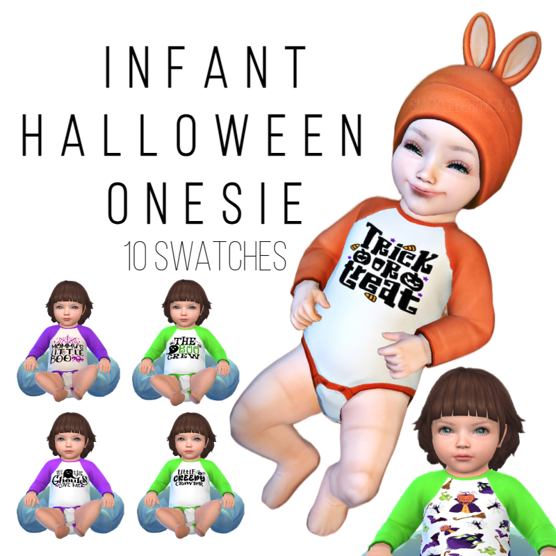 Infant Halloween Onesie - The Sims 4 Create a Sim - CurseForge