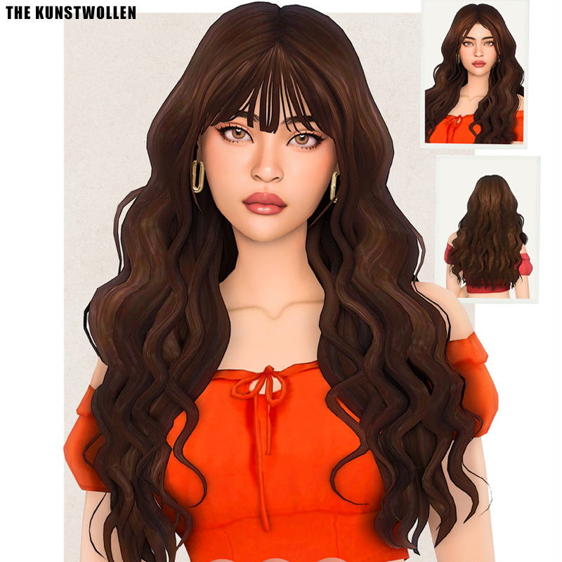 Download Olivia hair set - The Sims 4 Mods - CurseForge