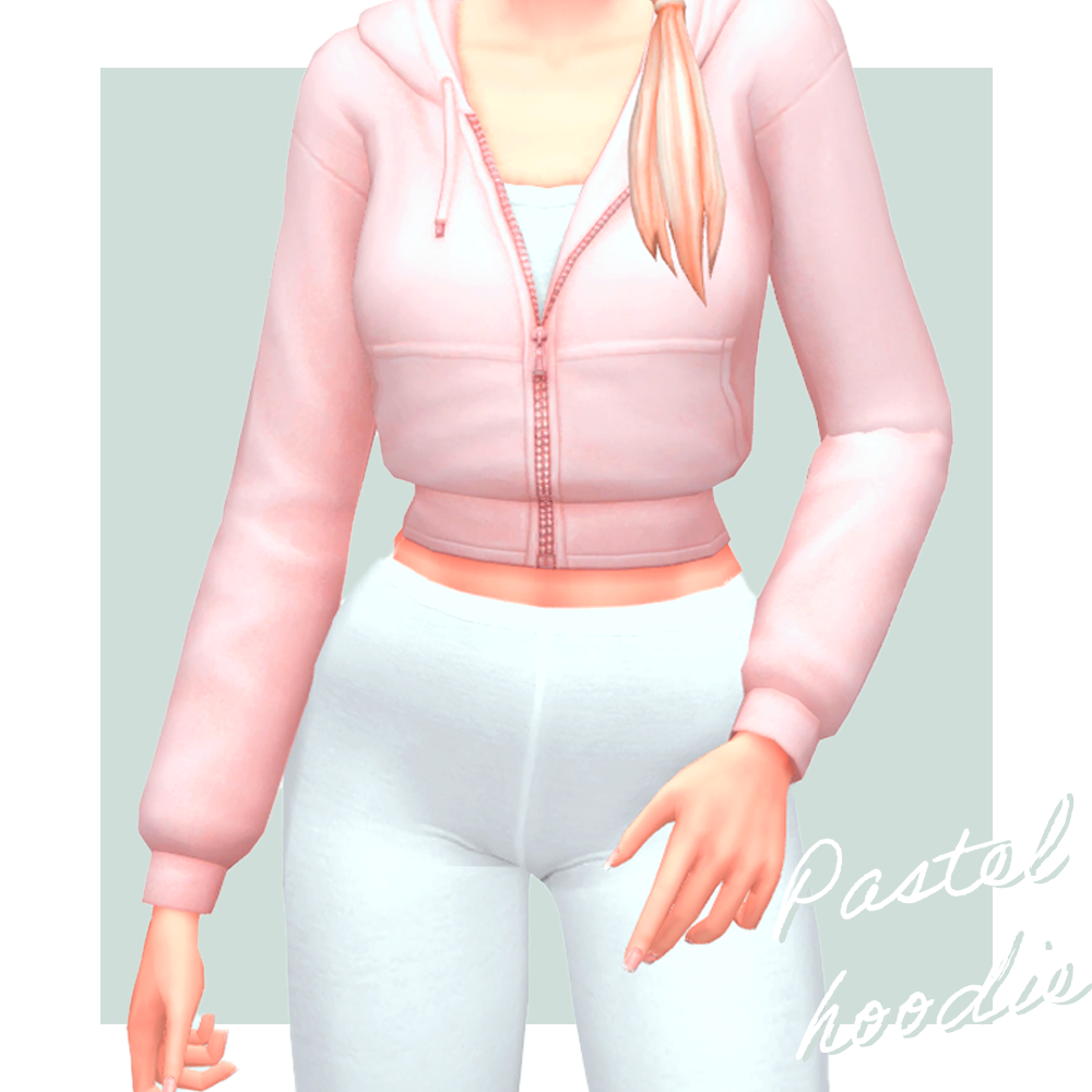 Pastel Hoodie - The Sims 4 Create a Sim - CurseForge
