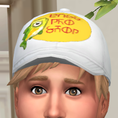 Fish Pro Shop Hat - The Sims 4 Create a Sim - CurseForge