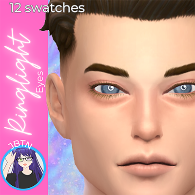 [JBTN] Ringlight Eyes - The Sims 4 Create a Sim - CurseForge