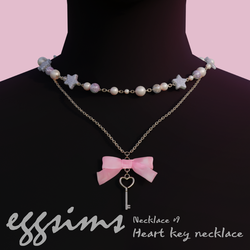 Heart key necklace - The Sims 4 Create a Sim - CurseForge