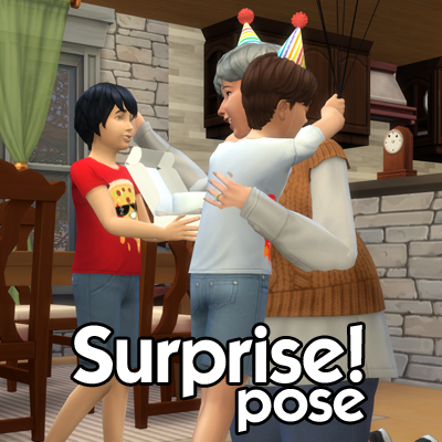 surprise! it's your special day Screenshots - Mods - The Sims 4