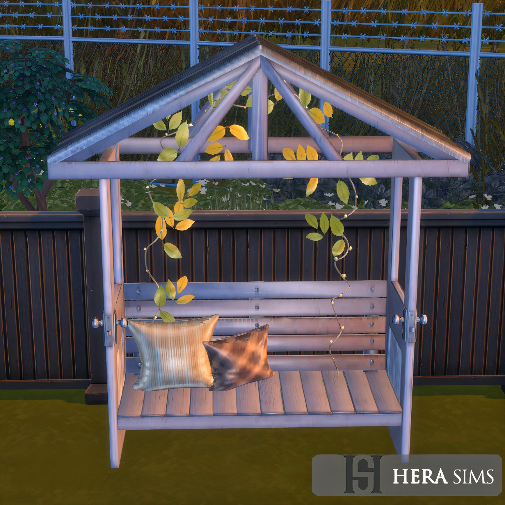 Functional Autumn bench set - The Sims 4 Build / Buy - CurseForge