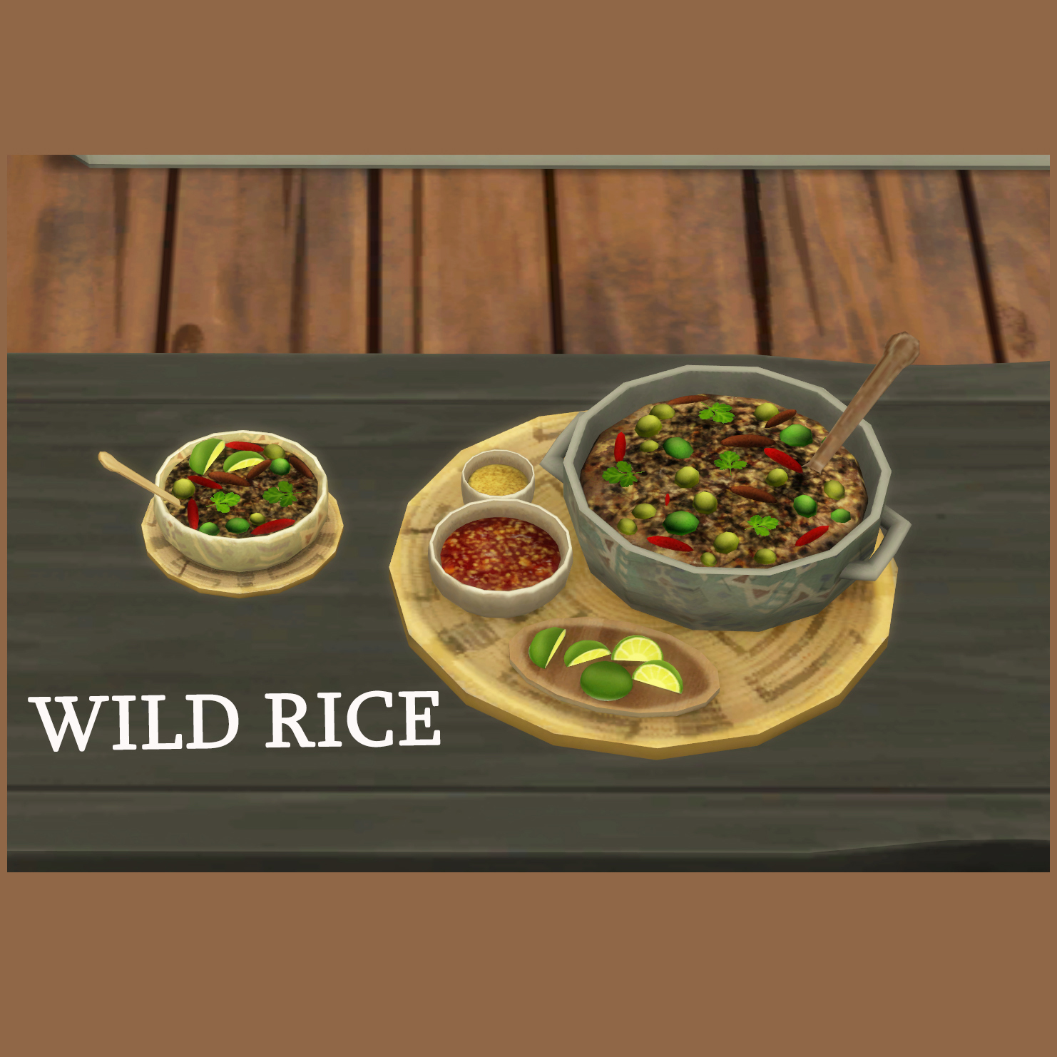 Wild Rice Meal - The Sims 4 Mods - CurseForge