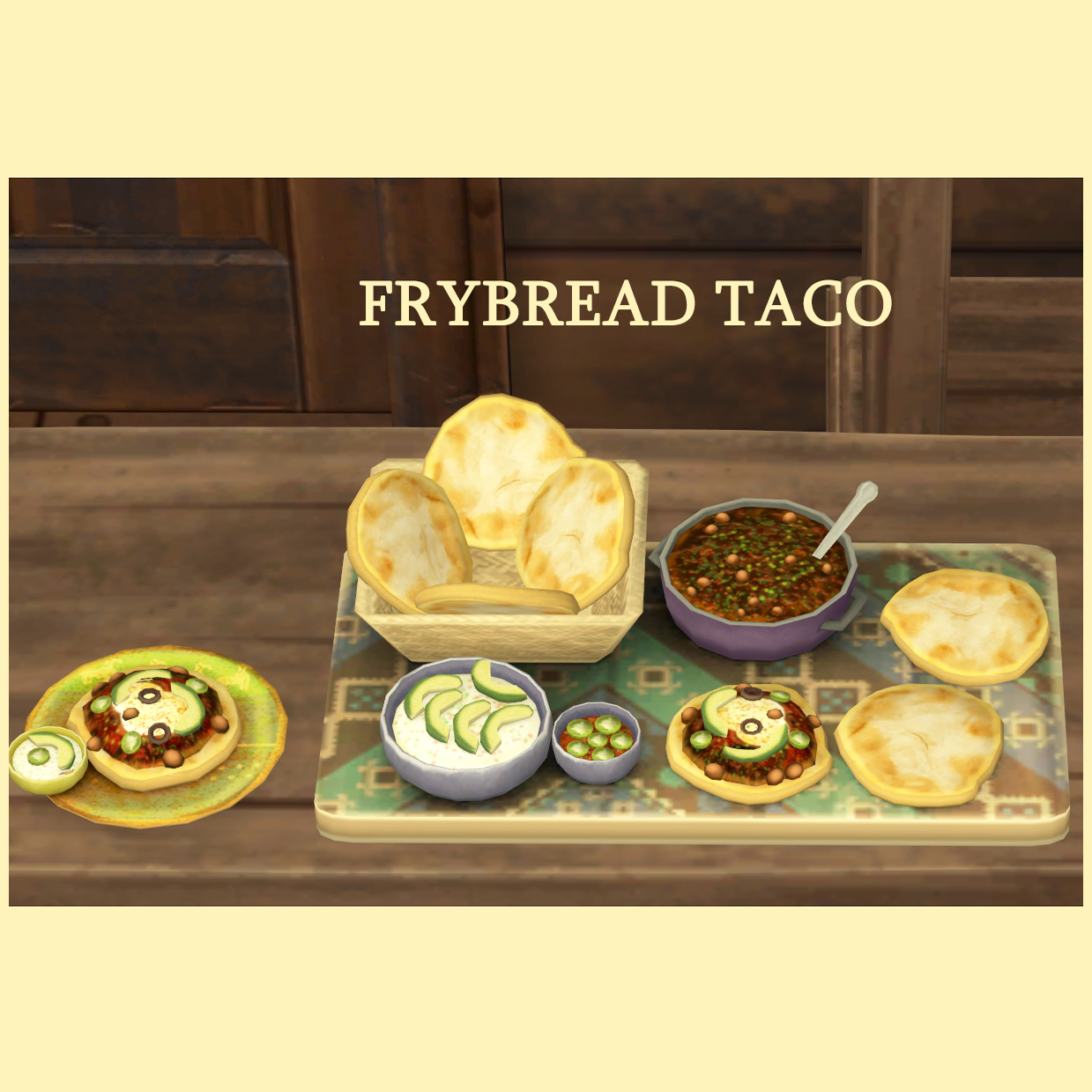Frybread Taco - The Sims 4 Mods - CurseForge