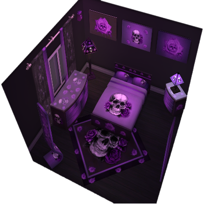 Raven Bedroom Set - The Sims 4 Build / Buy - CurseForge