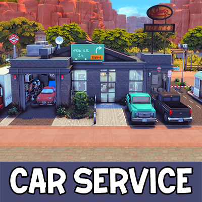 CAR SERVICE - The Sims 4 Rooms / Lots - CurseForge
