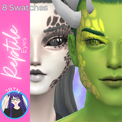 [JBTN] Reptile Eyes - The Sims 4 Create a Sim - CurseForge