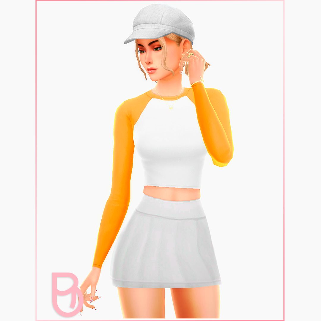 Woman T-shirt - Joyce - Version 2 - The Sims 4 Create a Sim - CurseForge