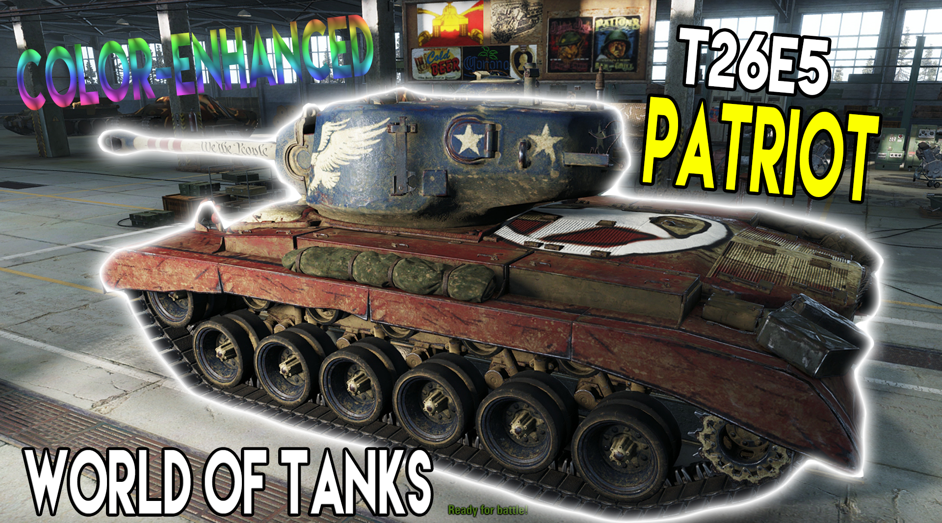 T26E5 Patriot 'Color-Enhanced' - World of Tanks Skins - CurseForge