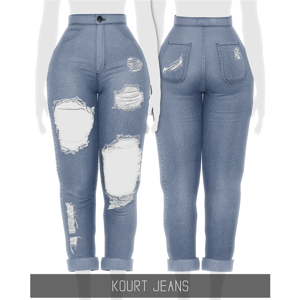 Simpliciaty's Kourt Jeans - The Sims 4 Create a Sim - CurseForge