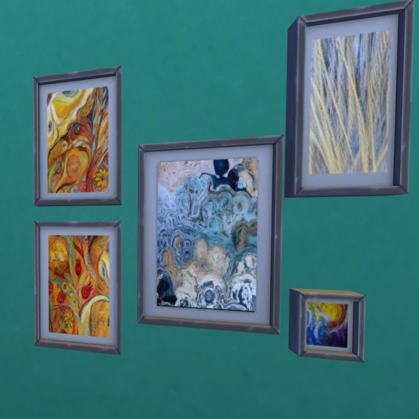 Modernized Art Posters - The Sims 4 Build / Buy - CurseForge