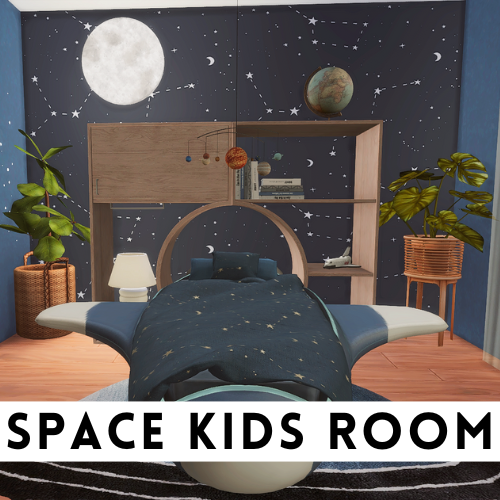 Space Kids Room - The Sims 4 Rooms / Lots - CurseForge