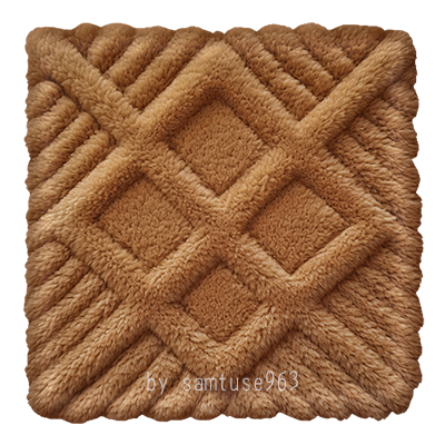 HQ Pastel Fluffy Square Rug #4-Samtuse963 - The Sims 4 Build / Buy ...