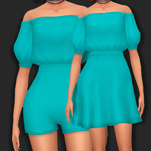 Heat Wave Dress & Romper - The Sims 4 Create a Sim - CurseForge