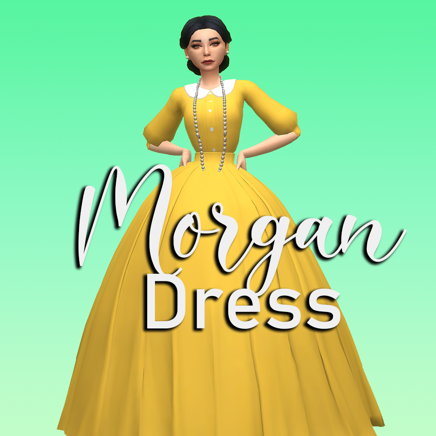Morgan Dress - The Sims 4 Create a Sim - CurseForge