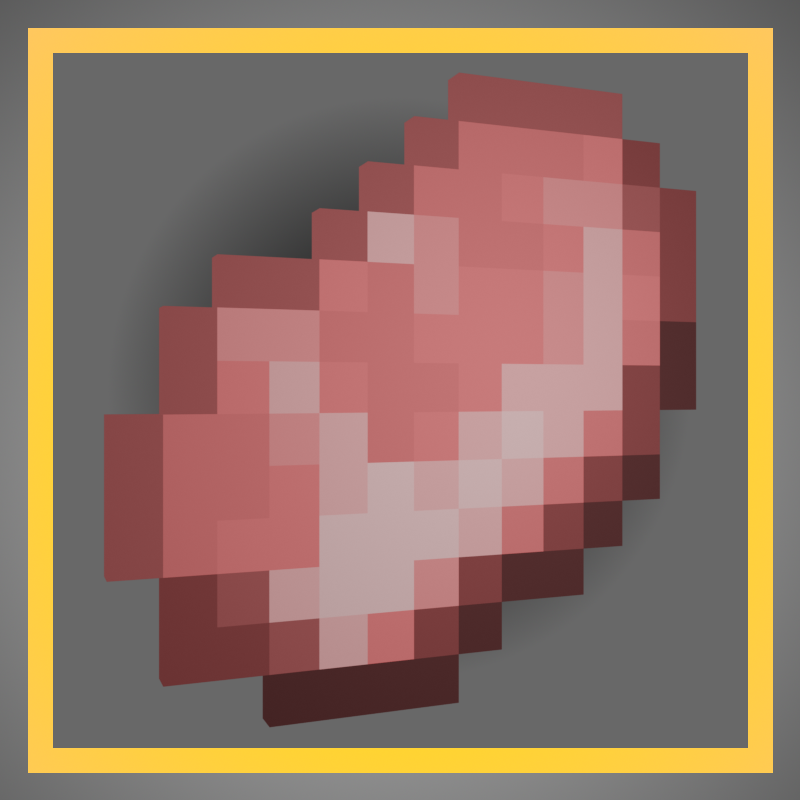 Raw Porkchop Minecraft