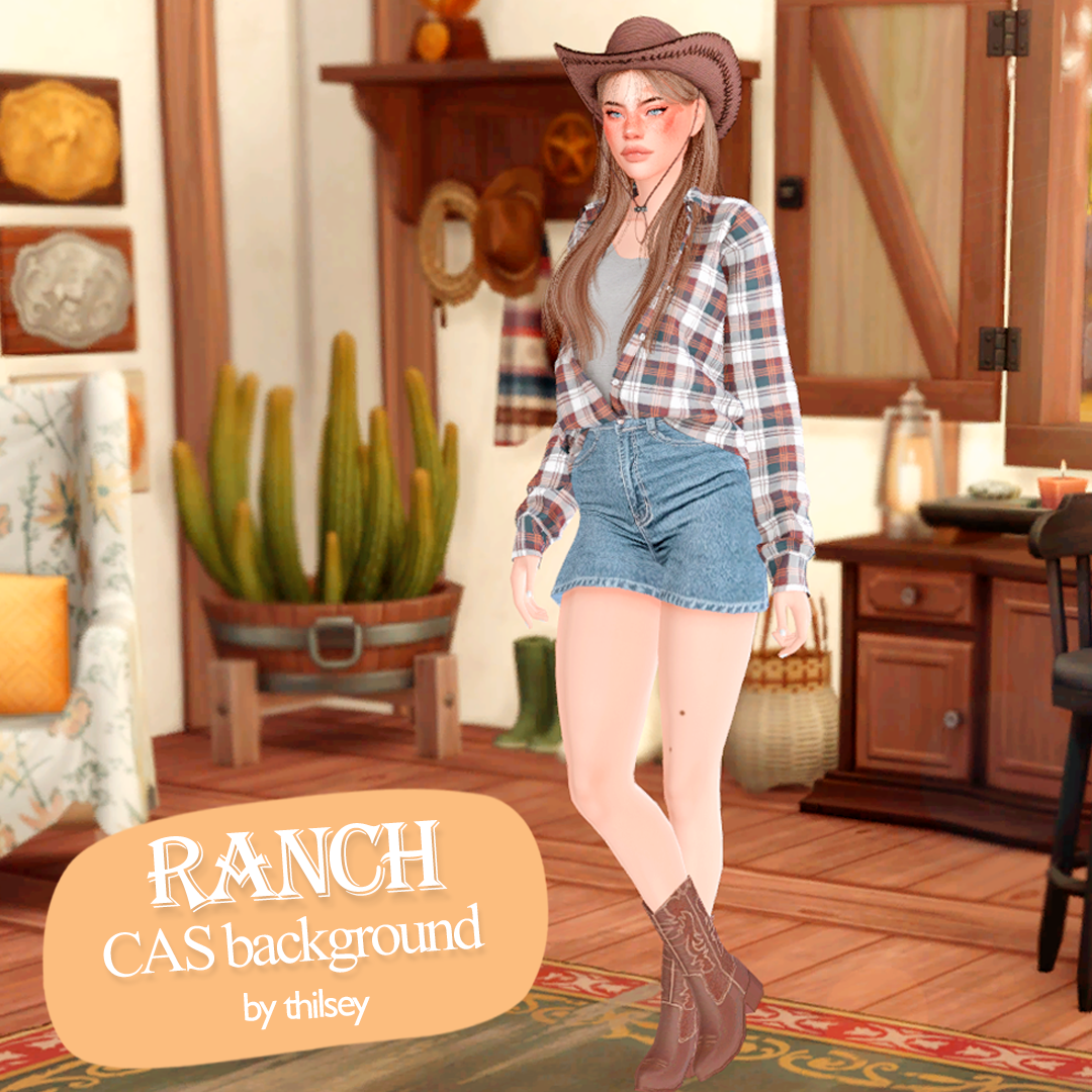 Ranch CAS background by thilsey 🤠 - The Sims 4 Mods - CurseForge