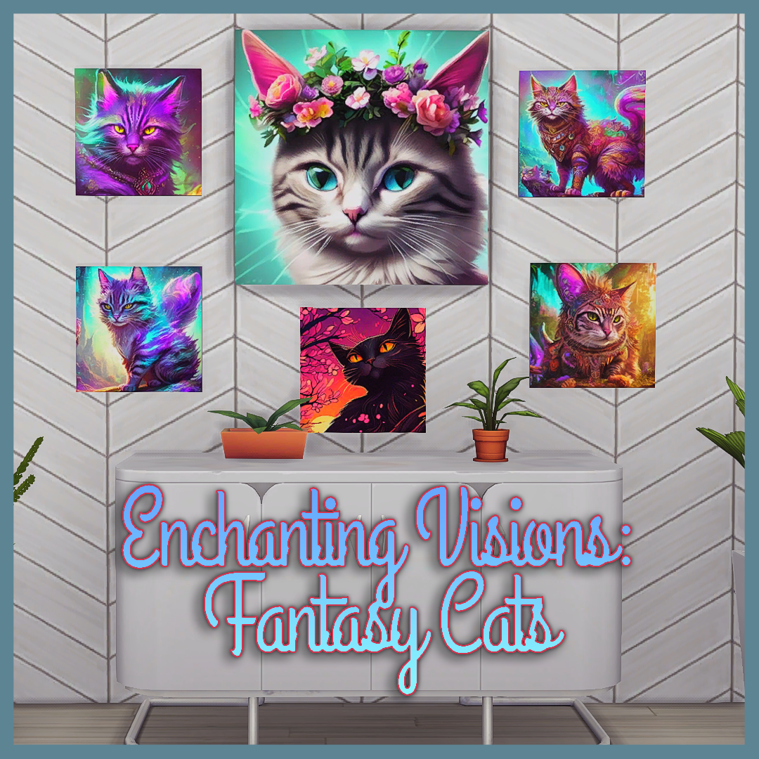 Enchanting Visions: Fantasy Cats Collection - The Sims 4 Build / Buy ...