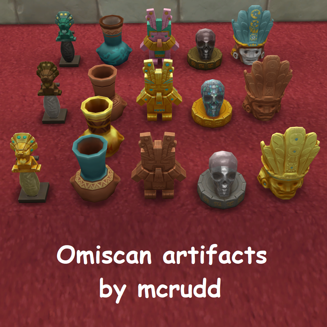 Omiscan artifacts collection - The Sims 4 Rooms / Lots - CurseForge