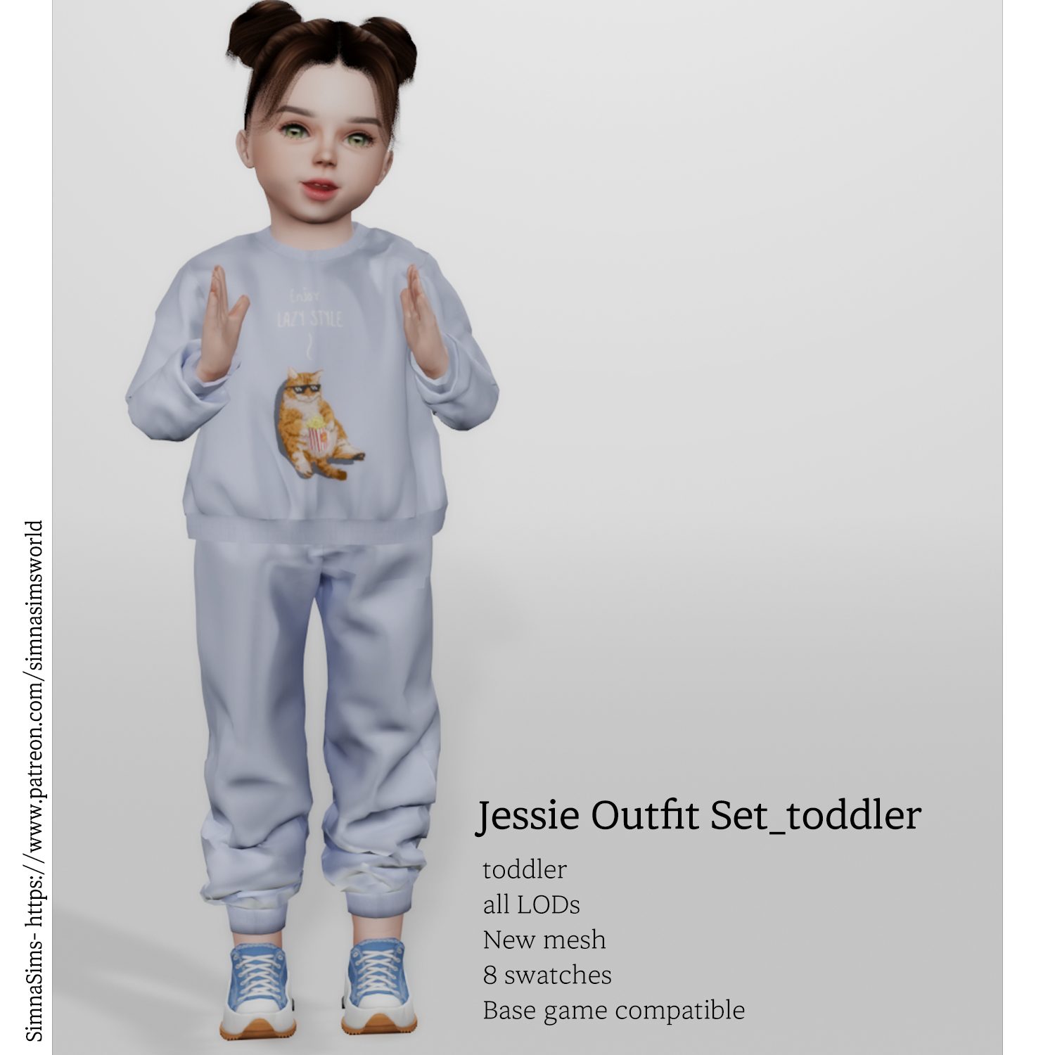 [simna] Jessie Outfit - toddler version - Files - The Sims 4 Create a ...
