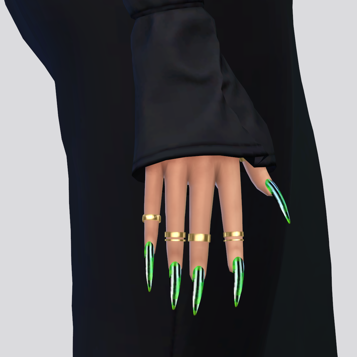 Cute & Spooky Nails - The Sims 4 Create a Sim - CurseForge