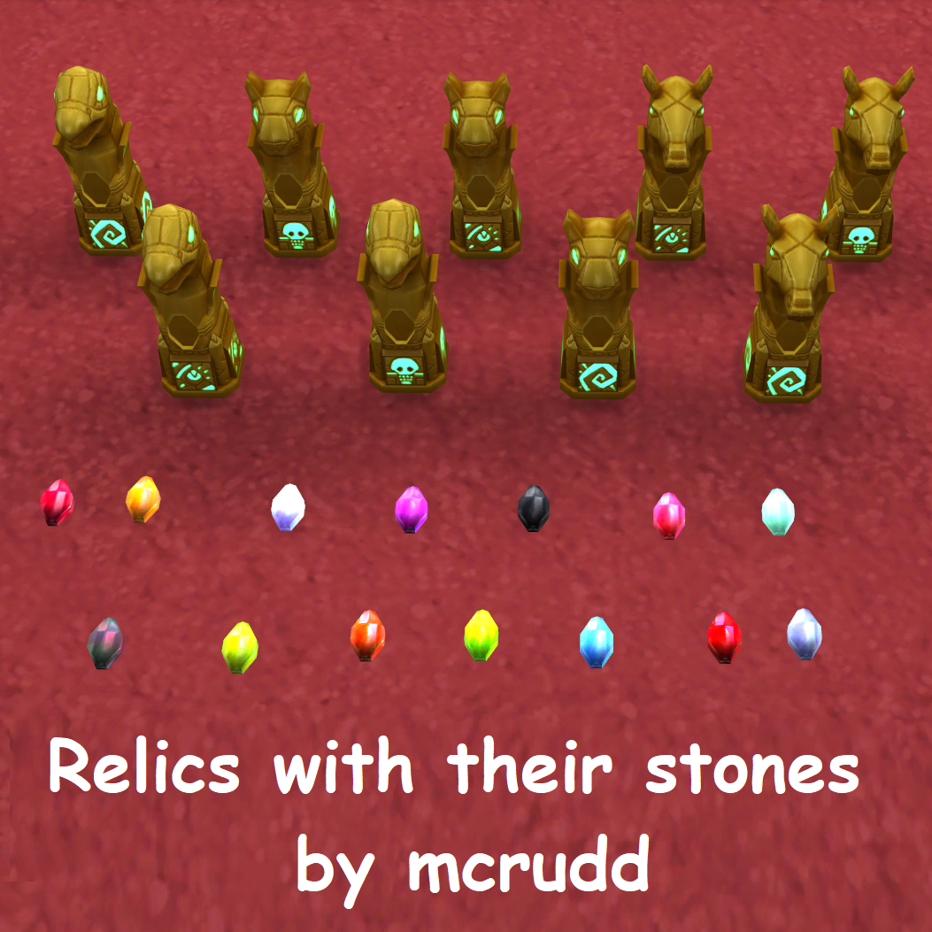 Relics with stones - The Sims 4 Rooms / Lots - CurseForge