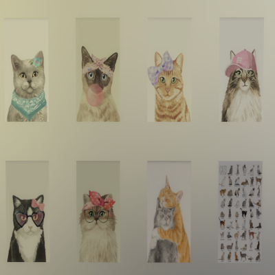 Cat Posters - The Sims 4 Build / Buy - CurseForge
