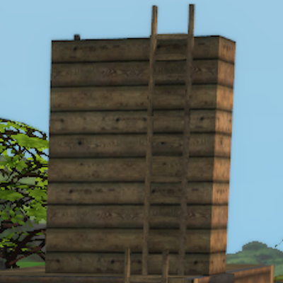 WFS Rustic Functioning Ladder - The Sims 4 Build / Buy - CurseForge