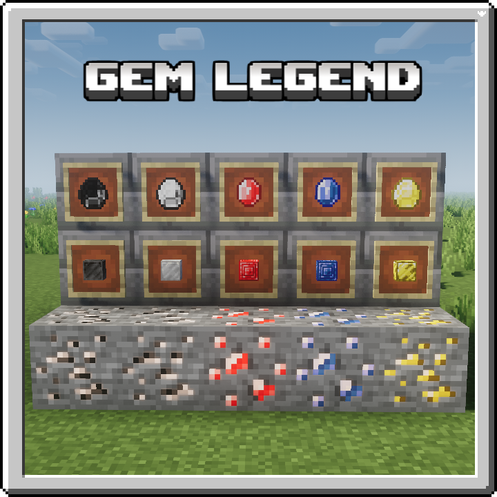 Tax' Gem Legend - Minecraft Mods - CurseForge