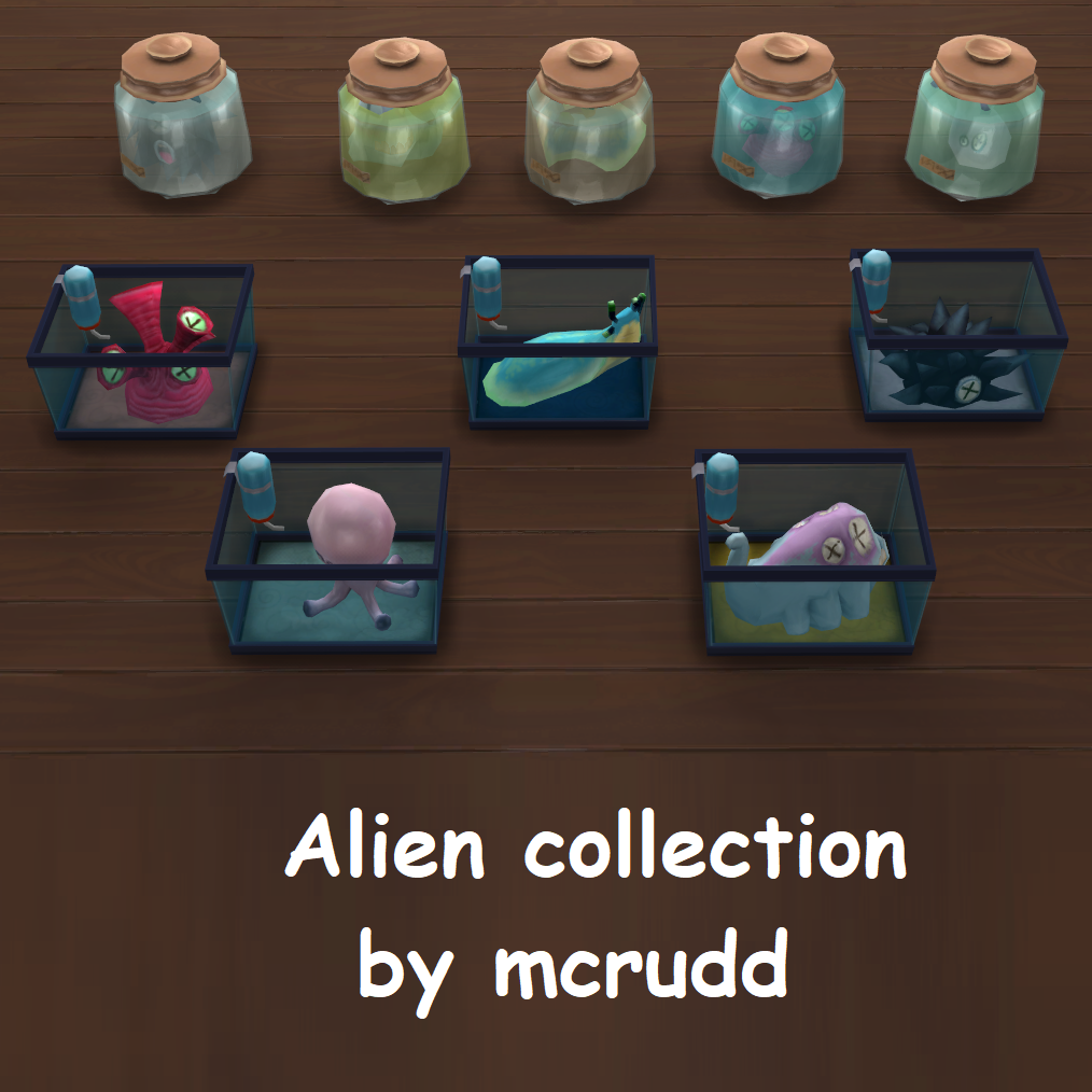 Alien collection - The Sims 4 Rooms / Lots - CurseForge