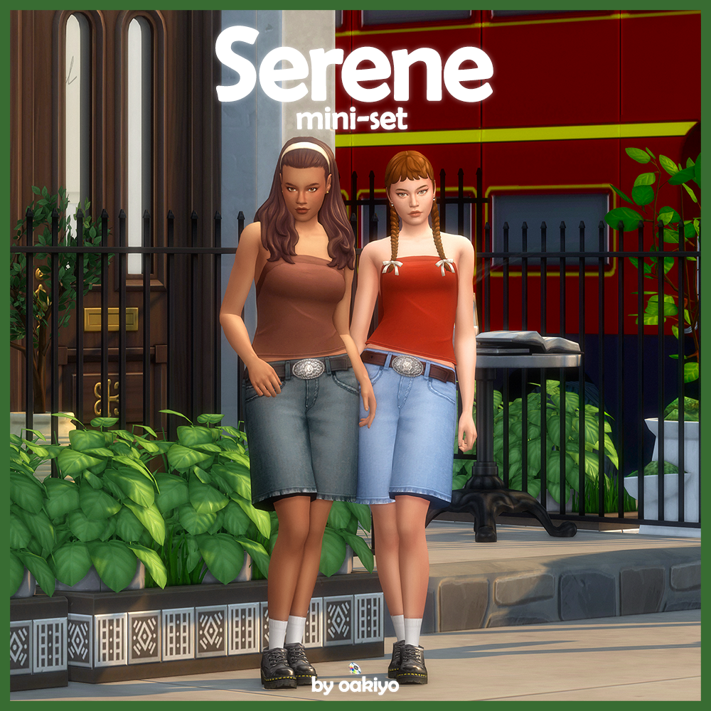 oakiyo - Serene Mini Set - The Sims 4 Create a Sim - CurseForge