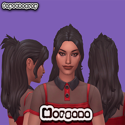 morgana, a maxis match hairstyle - Files - The Sims 4 Create a Sim ...